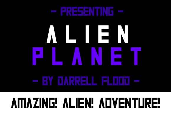 Alien Planet Font - MakersType